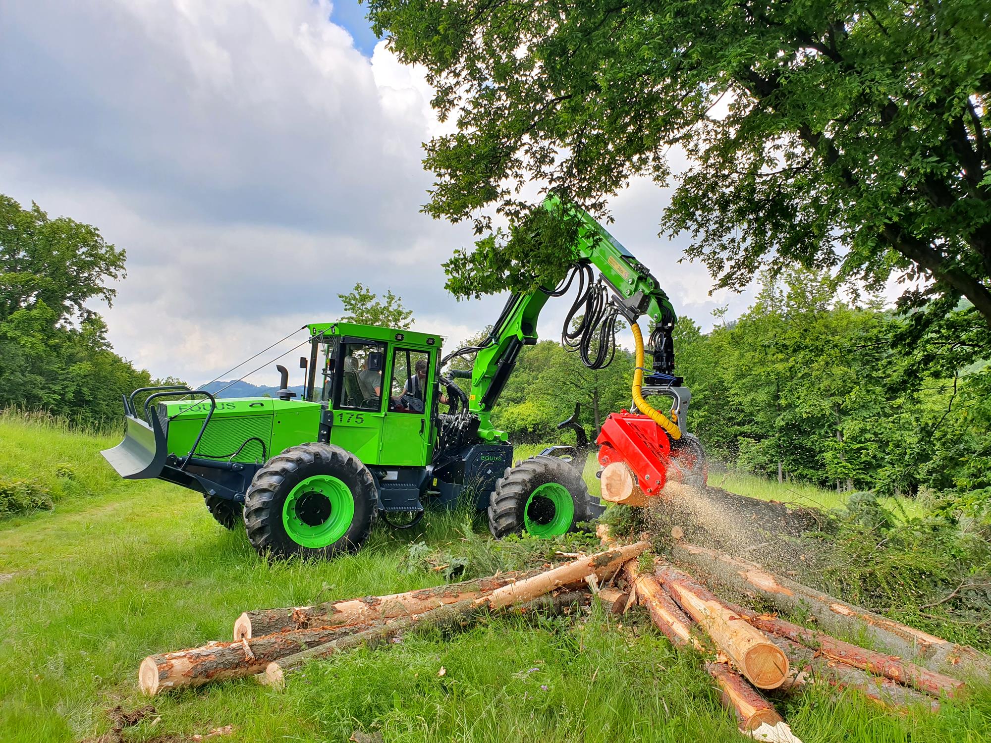 EQUUS 175N - Forestry Machines - Distri-Machines - Forestry Equipment